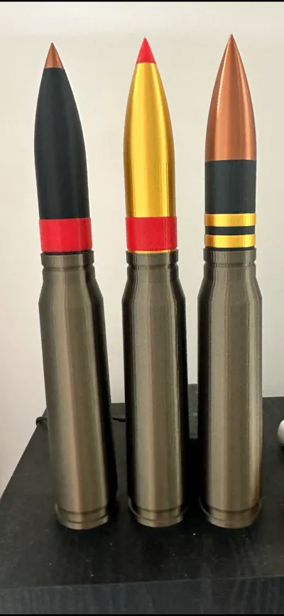 A-10 Warthog 30mm High Explosive Incendiary Round by Rexi Labs ...