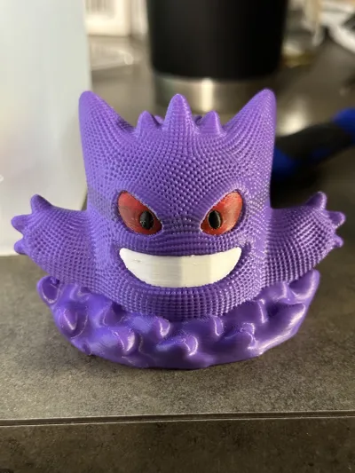 Knitted Gengar by Noisyyy - MakerWorld