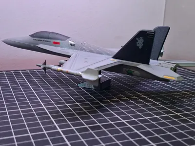 F18 Plane Kit Card by planes01 MakerWorld: Download Free 3D Models