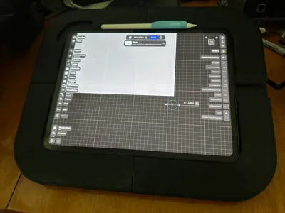 iPad Pro drawing frame and stand: THE FRAME by WouterZ - MakerWorld