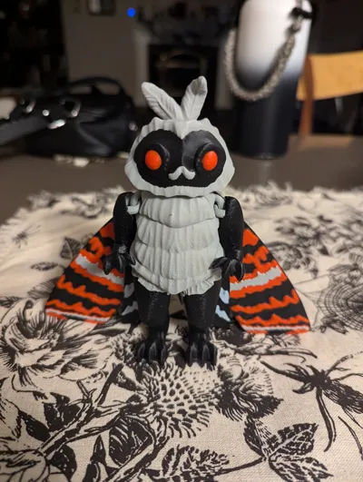 Articulated Mothman Cryptid Monster by Daann_ii MakerWorld: Download ...