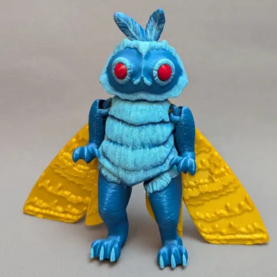 Articulated Mothman Cryptid Monster by Daann_ii MakerWorld: Download ...