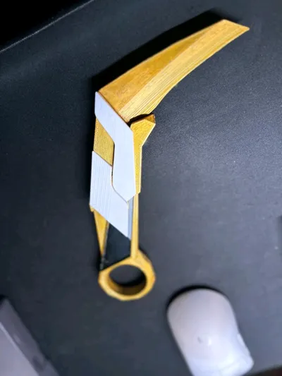 Valorant Prime Karambit - Free 3D Print Model - MakerWorld