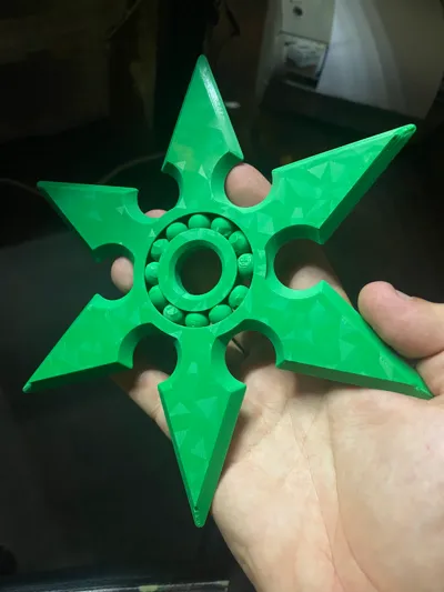 Fidget Ninja Star Spinner by ProtoDad MakerWorld: Download Free 3D Models