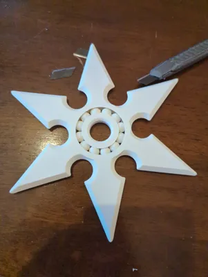 Fidget Ninja Star Spinner by ProtoDad MakerWorld: Download Free 3D Models