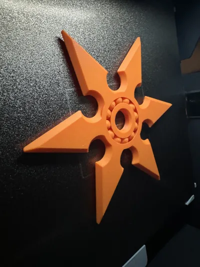 Fidget Ninja Star Spinner by ProtoDad MakerWorld: Download Free 3D Models