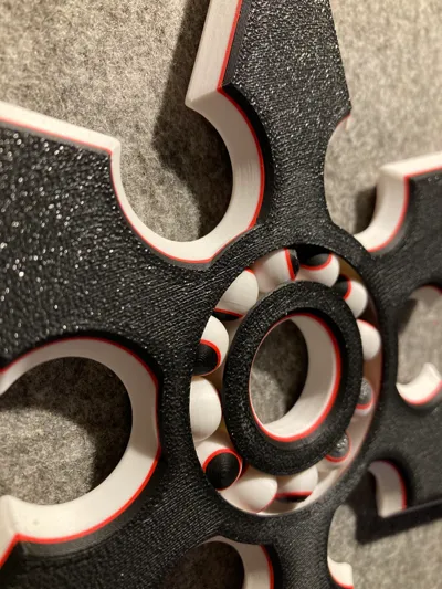 Fidget Ninja Star Spinner by ProtoDad MakerWorld: Download Free 3D Models
