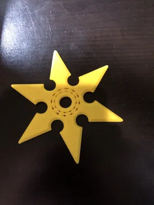 Fidget Ninja Star Spinner by ProtoDadMakerWorld: Download Free 3D Models