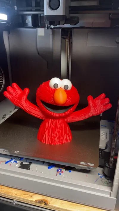 Elmo - Free 3D Print Model - MakerWorld