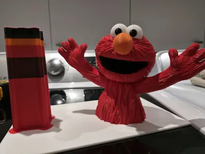 Elmo - Free 3D Print Model - MakerWorld