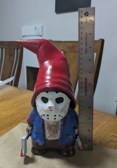 Jason the Murder Gnome by standitupstore MakerWorld: Download Free 3D ...