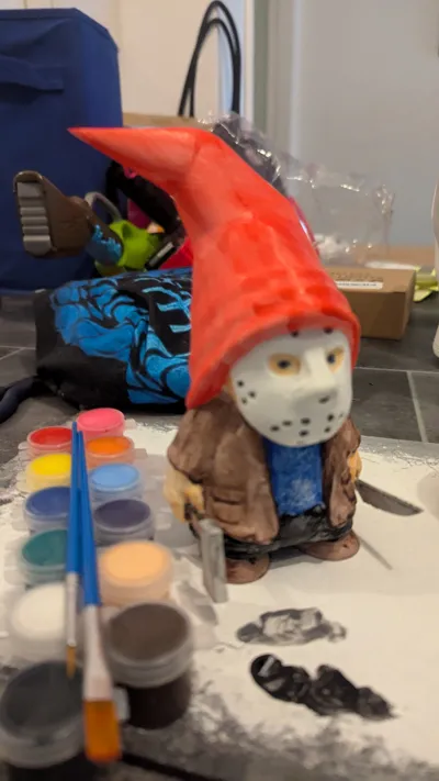 Jason the Murder Gnome by standitupstore MakerWorld: Download Free 3D ...