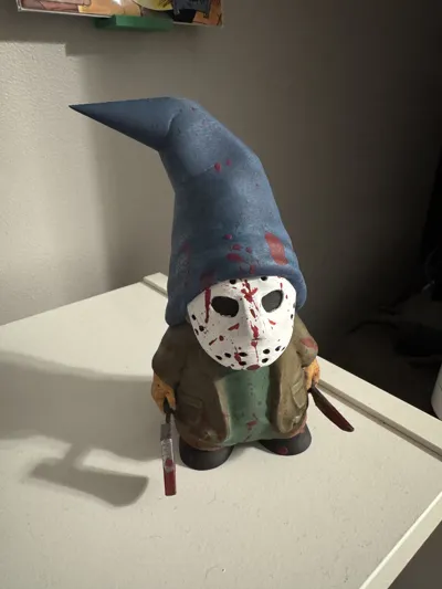 Jason the Murder Gnome by standitupstore MakerWorld: Download Free 3D ...