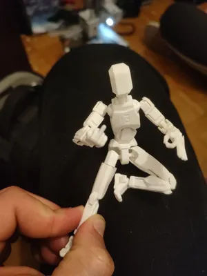 Dummy 13 - extra hand poses Remixed by Lucky 13 Toys MakerWorld ...