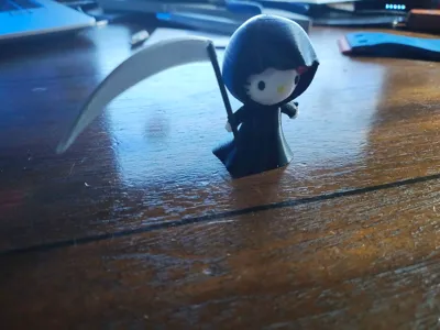Grim Reaper Hello Kitty by JP3D MakerWorld: Download Free 3D Models