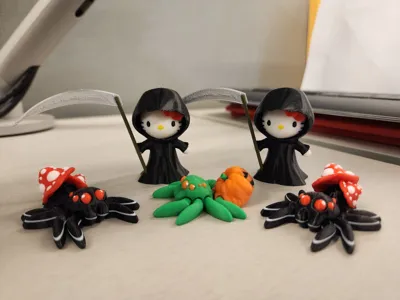 Grim Reaper Hello Kitty by JP3D MakerWorld: Download Free 3D Models