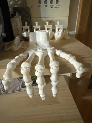 Articulated Skeleton Hand(Print in place) by 3D URSA MakerWorld ...