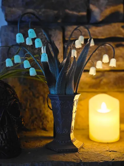 Spooky Lily of the Valley Ghost Flowers and Vase by ghostgirl ...