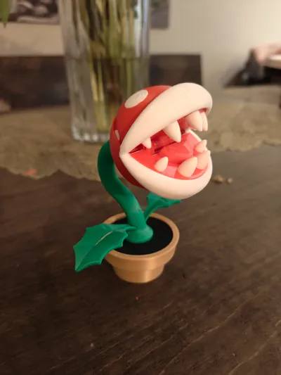 Piranha Plant - Chomping Fidget Toy by N426 MakerWorld: Download Free ...