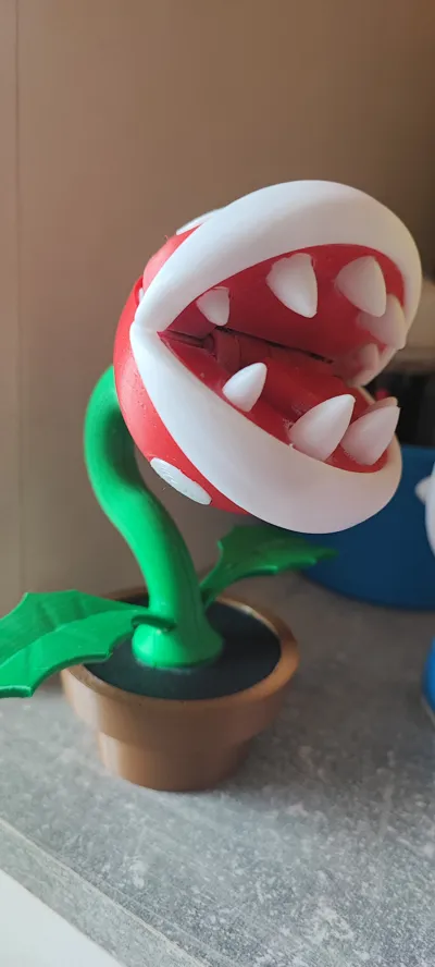 Piranha Plant - Chomping Fidget Toy by N426 MakerWorld: Download Free ...