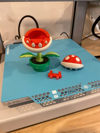 Piranha Plant - Chomping Fidget Toy by N426 MakerWorld: Download Free ...