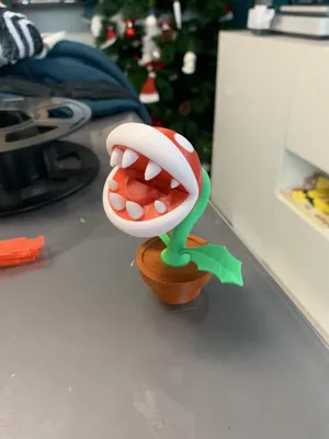 Piranha Plant - Chomping Fidget Toy by N426 MakerWorld: Download Free ...