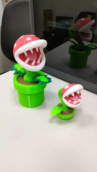 Piranha Plant - Chomping Fidget Toy by N426 MakerWorld: Download Free ...