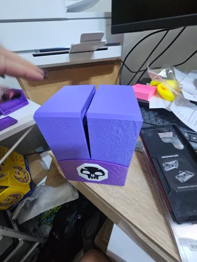 An oversized geared deck box for Planechase decks. by Martin_au ...