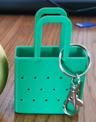 Mini Bogg Bag Keychain by Big F MakerWorld: Download Free 3D Models