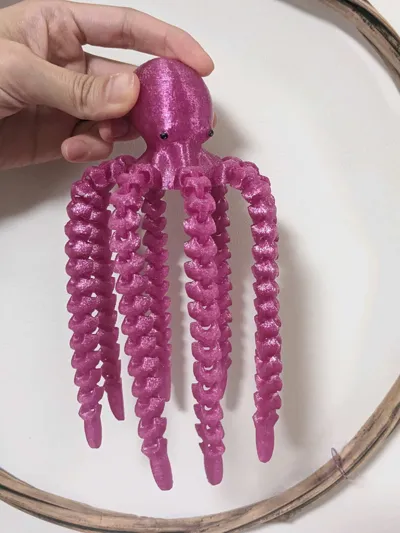 Articulated Octopus by Contributing Factor MakerWorld: Download Free 3D Models