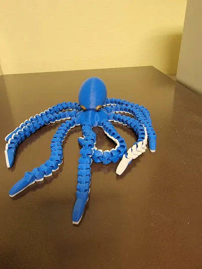 Articulated Octopus - Free 3D Print Model - MakerWorld