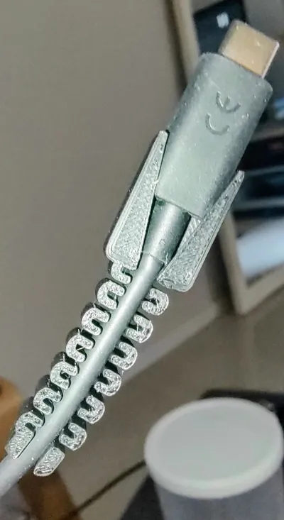 USB-C Cable Protector by SpawW MakerWorld: Download Free 3D Models