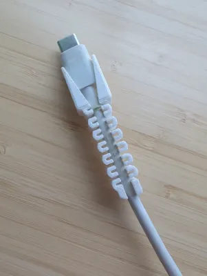 USB-C Cable Protector by SpawW MakerWorld: Download Free 3D Models