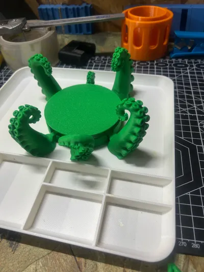 Halloween - Cthulhu Style Grippable Coasters by Lucas造物 MakerWorld ...