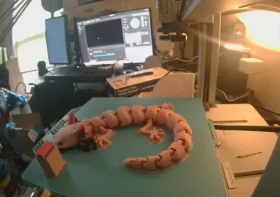 Multi Color Articulated / Flexi Axolotl Remixed by TheTrout MakerWorld: Download Free 3D Models