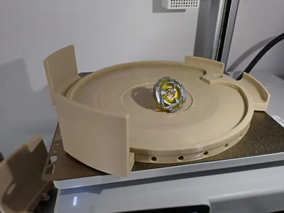 Beyblade X stadium/ arena with customizable walls by Tornad_pl - MakerWorld