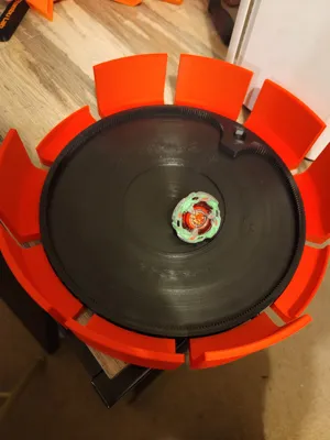 Beyblade X stadium/ arena with customizable walls by Tornad_pl - MakerWorld