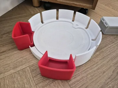 Beyblade X stadium/ arena with customizable walls - Free 3D Print Model ...