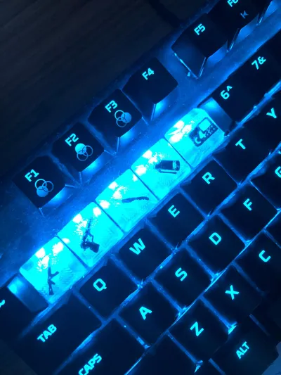 Counter Strike Keyboard Keycaps - MMU by BTR3D. MakerWorld: Download ...