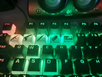 Counter Strike Keyboard Keycaps - MMU - Free 3D Print Model - MakerWorld