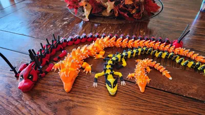 Candy Corn Dragon Halloween by Meyerhouse MakerWorld: Download Free 3D ...