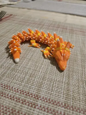 Candy Corn Dragon Halloween by Meyerhouse MakerWorld: Download Free 3D ...