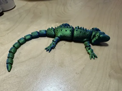 Articulated iguana lizard by Maty505 - MakerWorld