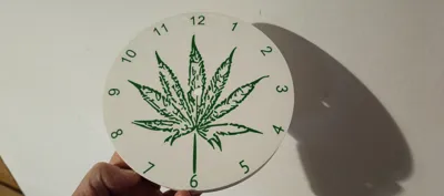 Weed Clock by Dark O.Jones MakerWorld: Download Free 3D Models