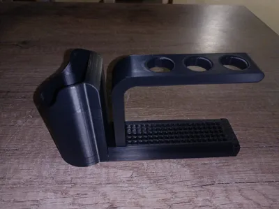 toothbrush and toothpaste holder Remixed by Sérgio MakerWorld: Download Free 3D Models