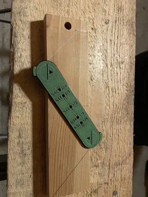 Fractional Center Finder - Free 3D Print Model - MakerWorld