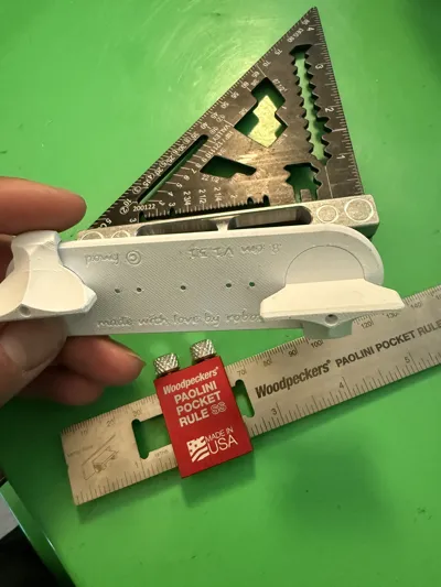 Fractional Center Finder - Free 3D Print Model - MakerWorld