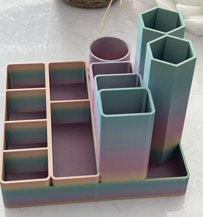 desk organizer silk pla Remixed by SG - MakerWorld