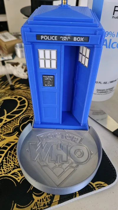 TARDIS Dice Tower "Enhanced" (2023 Tardis) by NeoRame MakerWorld ...