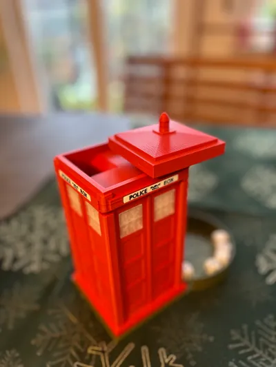 TARDIS Dice Tower "Enhanced" (2023 Tardis) by NeoRame MakerWorld ...